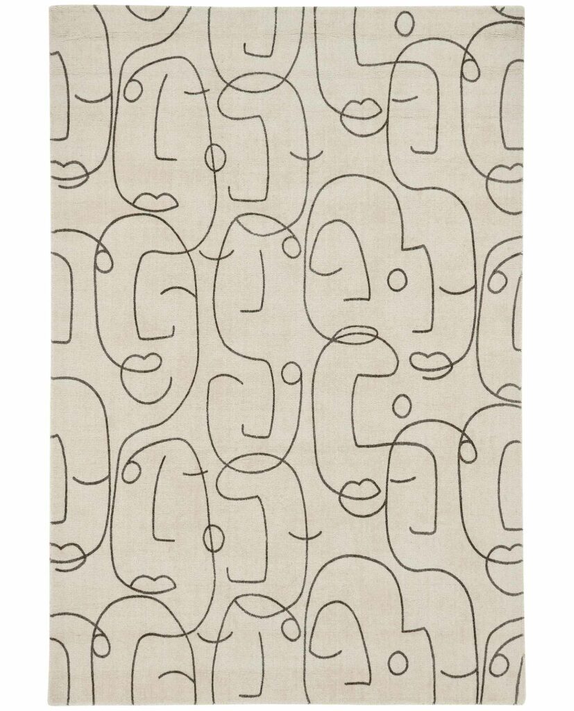 Scion Rug, Epsilon Charcoal 23801 | Luxury Rug Store Europe