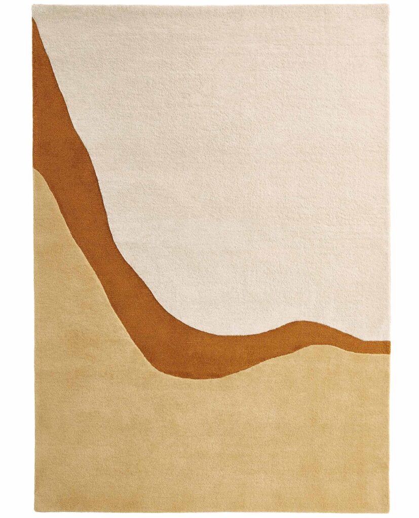 Acsento Rug, Figari Gold | Luxury Rug Store Europe